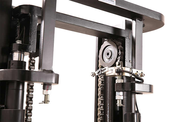 Straddle stacker EP 1.2 ton capacity battery stacker 4185mm mast height ...