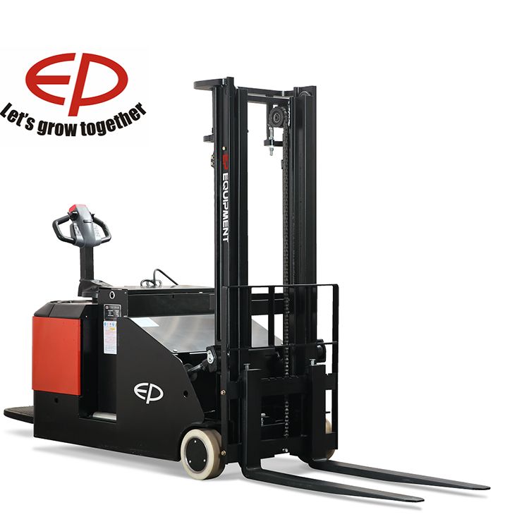 Straddle stacker EP 1.2 ton capacity battery stacker 4185mm mast height ...