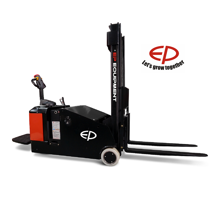 Straddle stacker EP 1.2 ton capacity battery stacker 4185mm mast height ...