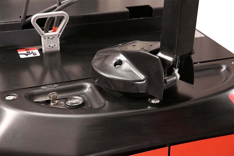 Straddle stacker EP 1.2 ton capacity battery stacker 4185mm mast height ...