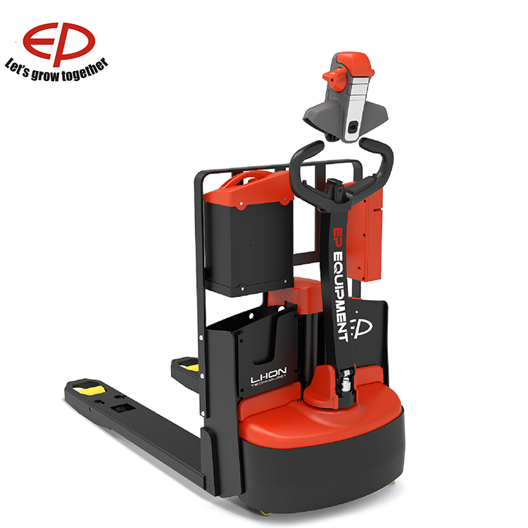 Pallet truck EP WPL201 shortest 2 ton with lithium battery for narrow ...