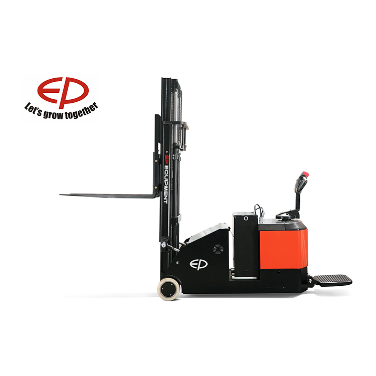 Straddle stacker EP 1.2 ton capacity battery stacker 4185mm mast height ...