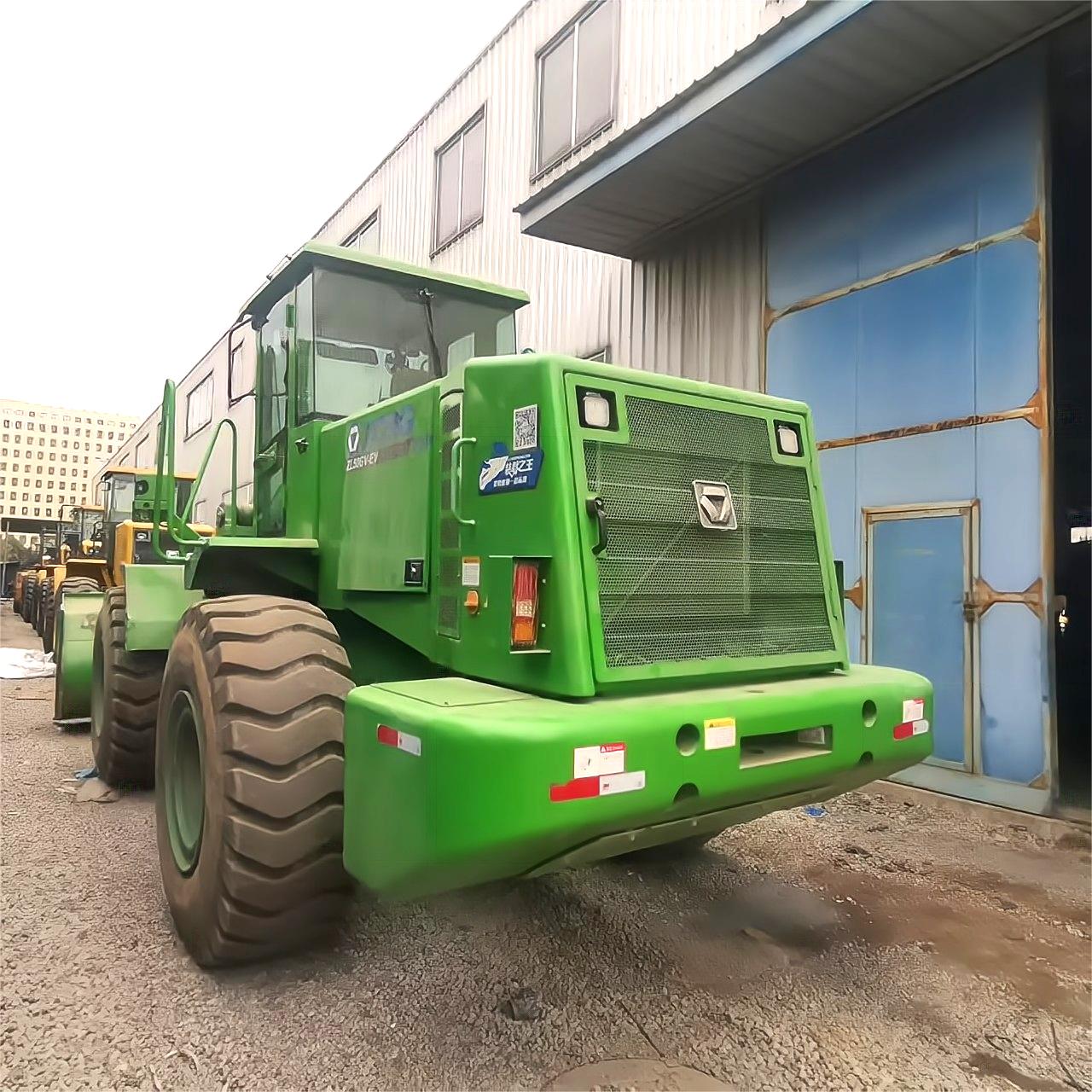 XCMG Official 5 Ton Electric Wheel Loader Small Farm Tractor Front ...