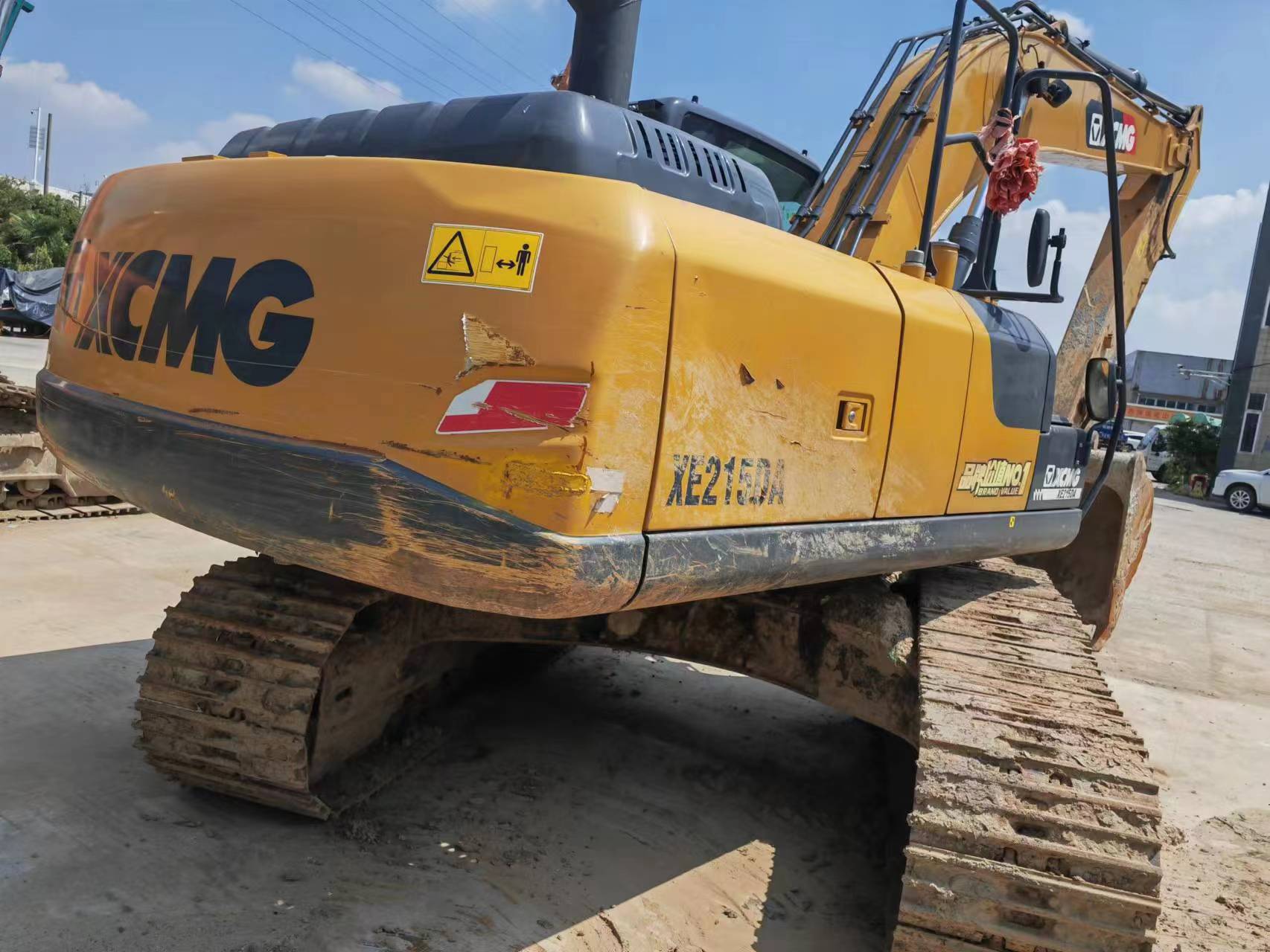 XCMG Official 20 ton Used Crawler Excavator XE215DA Second Hand ...
