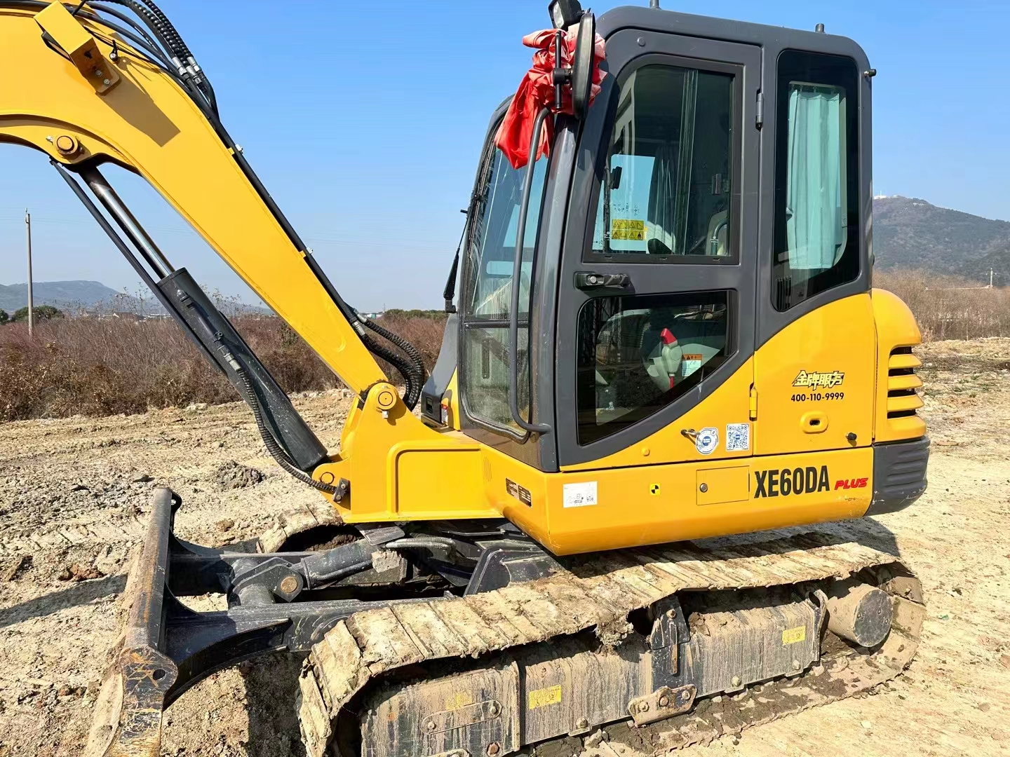 XCMG Official XE60DA Used Mini Excavator Equipment Mini Excavators ...