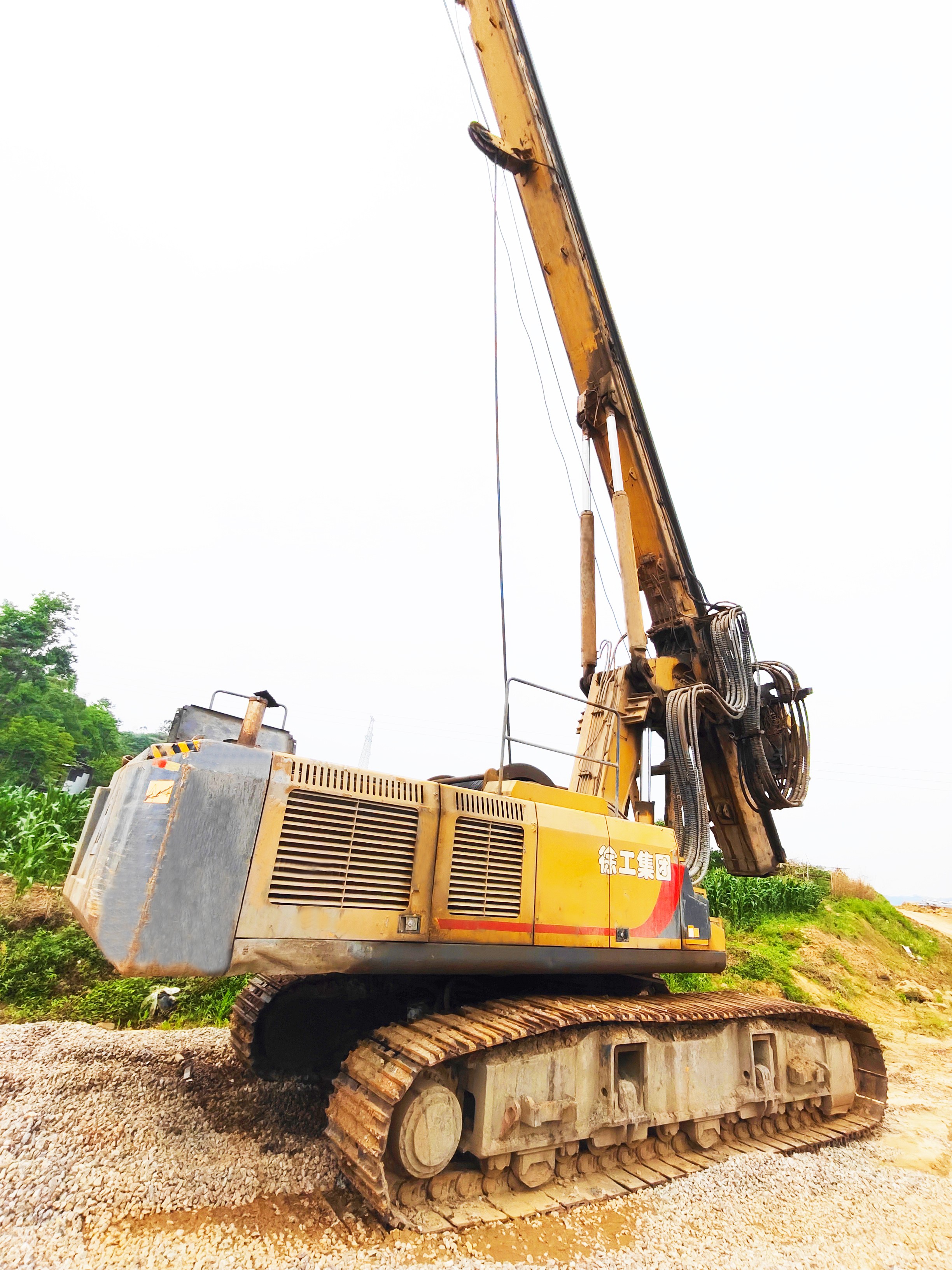 XCMG Used 92m Bore Screw Pile Machine XR360 Rotary Drilling Rig, MACHMALL