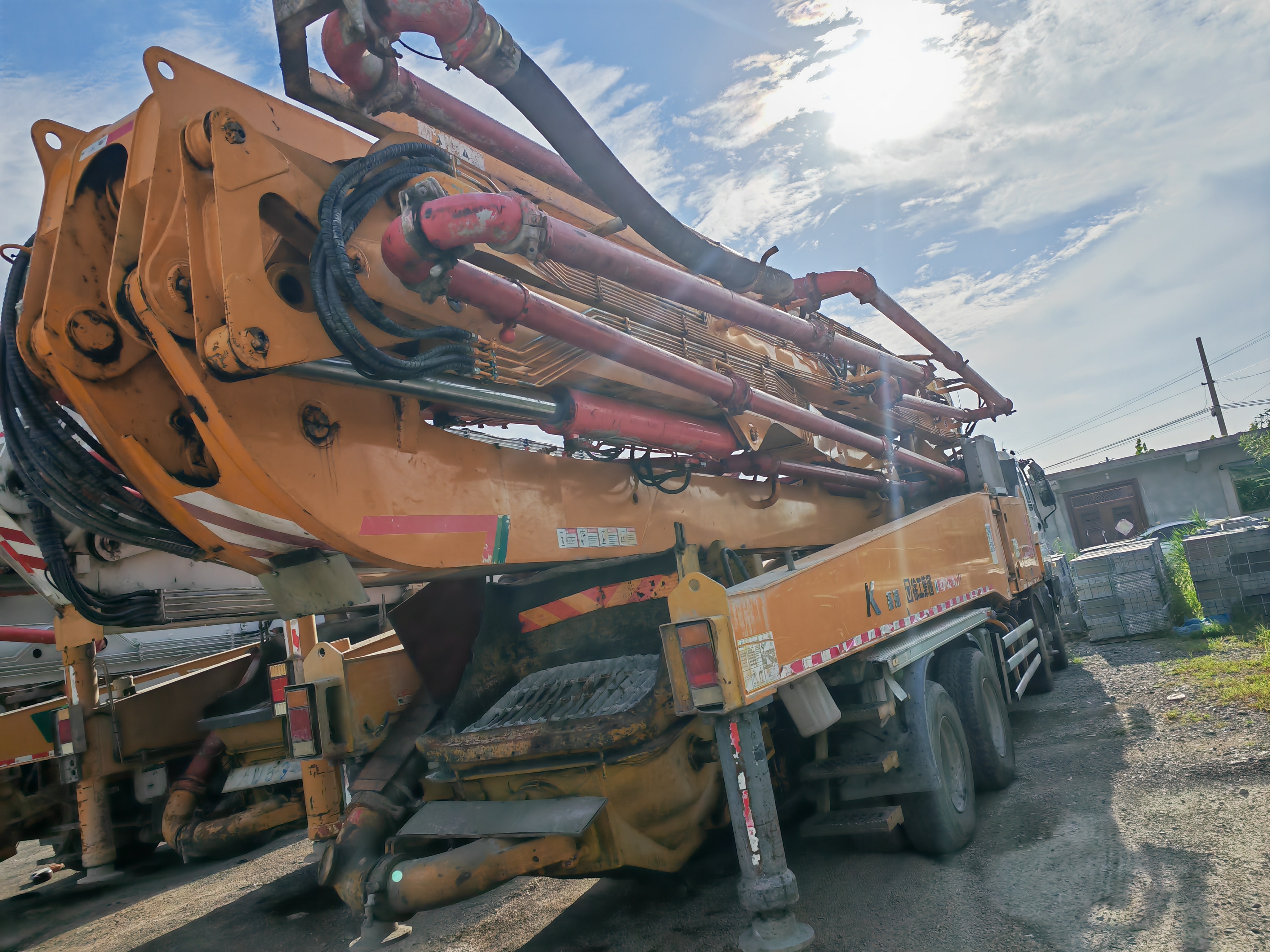 XCMG Official China Construction Machinery Used Mobile Concrete Pump ...