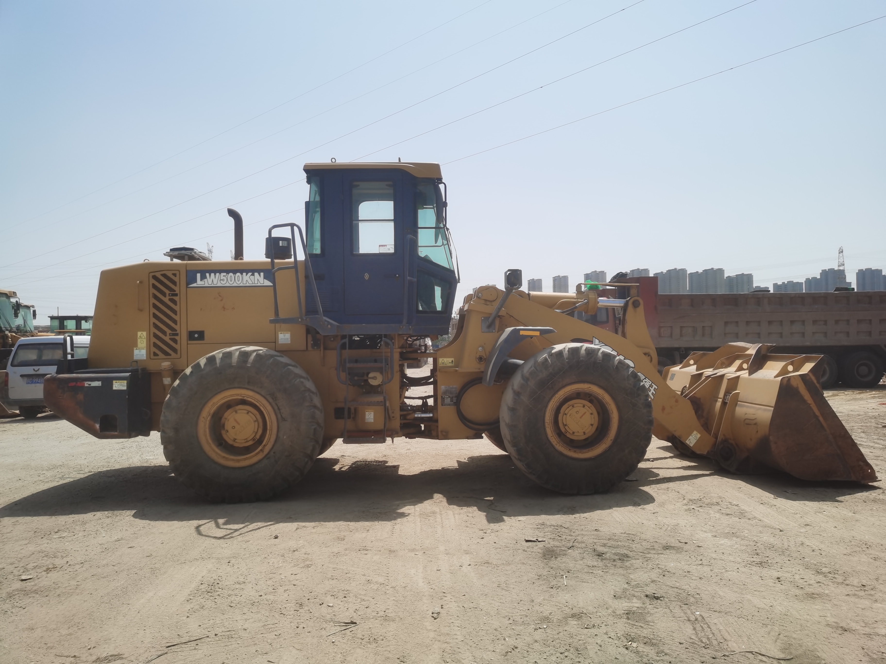 XCMG Officia Used Front Loader Machine LW500KN Second Hand Wheel Loader ...