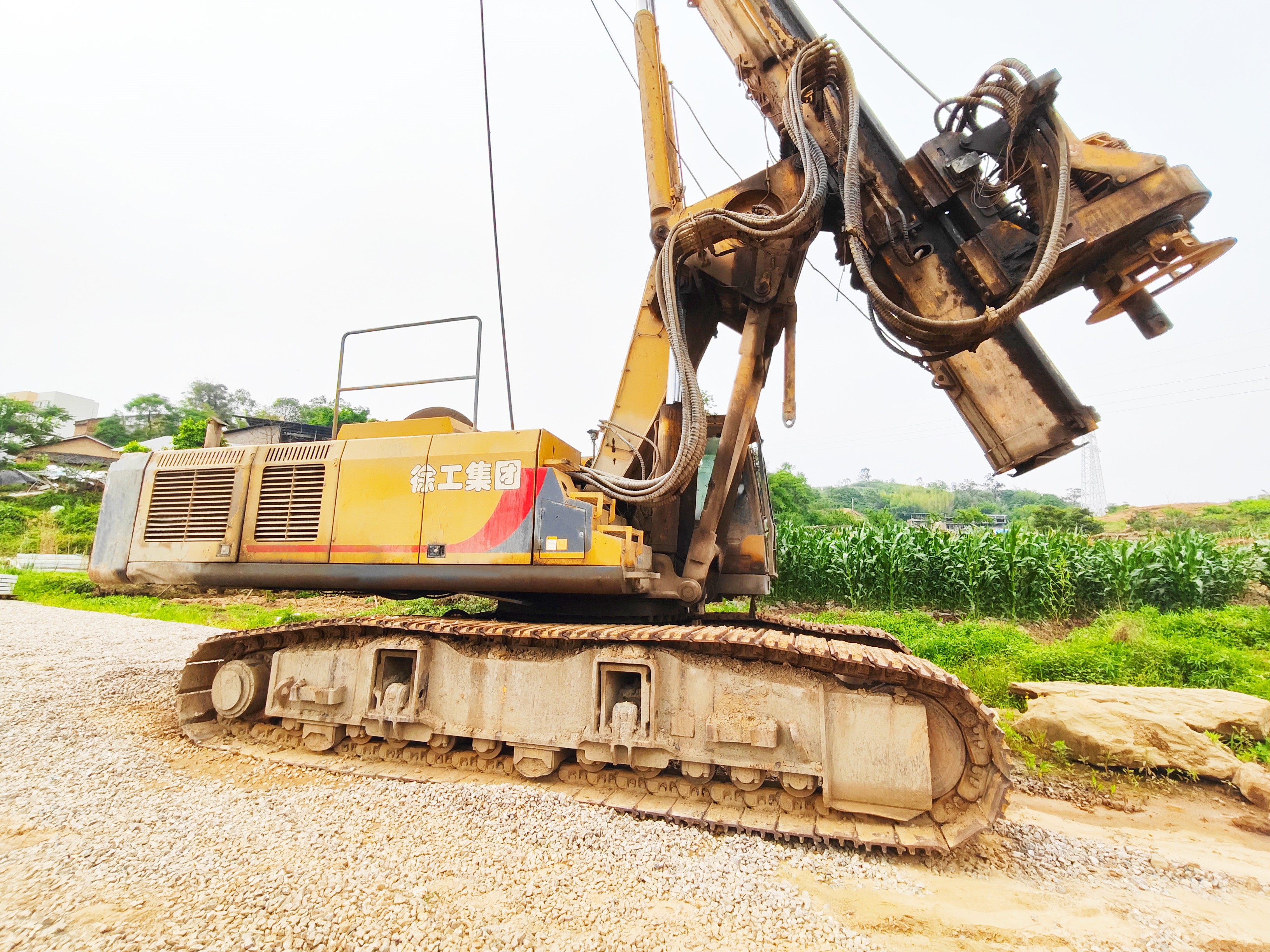 XCMG Used 92m Bore Screw Pile Machine XR360 Rotary Drilling Rig, MACHMALL