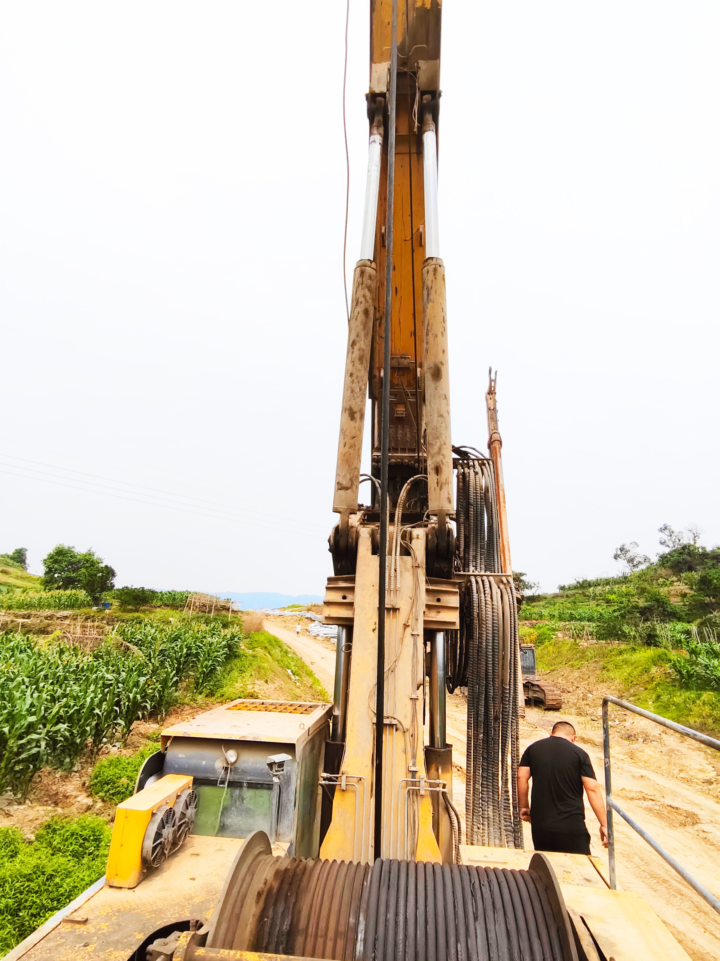 XCMG Used 92m Bore Screw Pile Machine XR360 Rotary Drilling Rig, MACHMALL