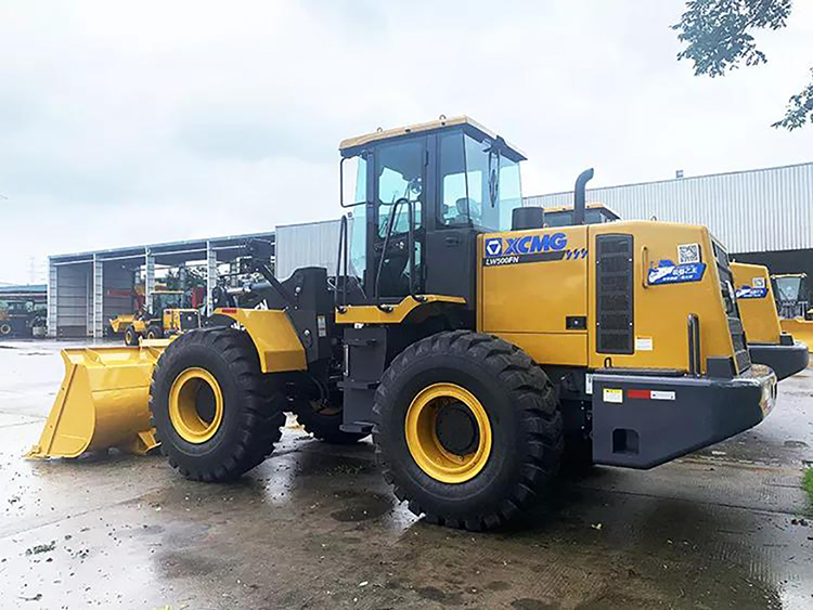 XCMG second hand woods front end wheel loader LW500KN price for sale ...