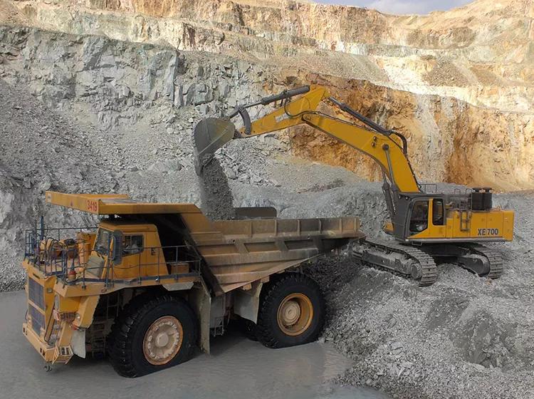 XCMG Used 70t XE700D 2016 Mining Excavators For Sale, MACHMALL