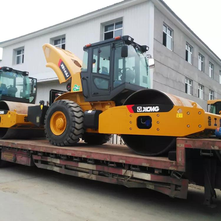 XCMG official Used XS143J hydraulic drive 14 ton compactor vibratory ...