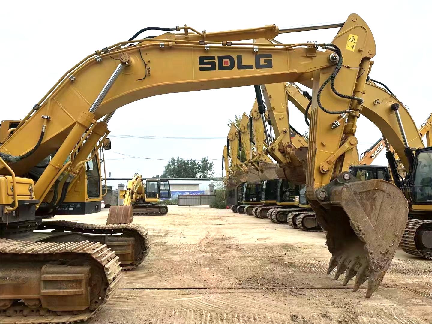 SDLG E6360F Used Excavator Machine 35t bagger digger big size Hydraulic ...