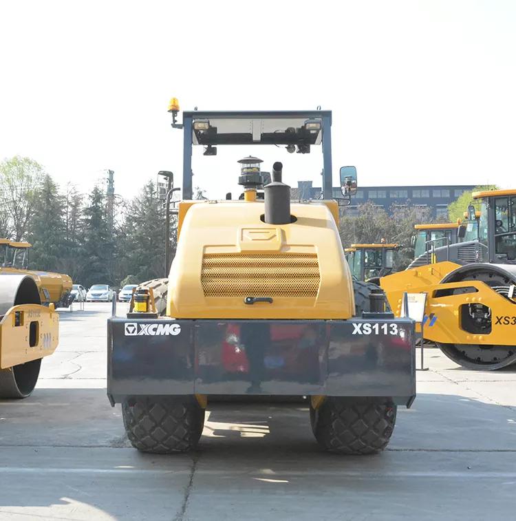 XCMG Official Compactor Machine XS113 Used Single Drum Road Roller ...