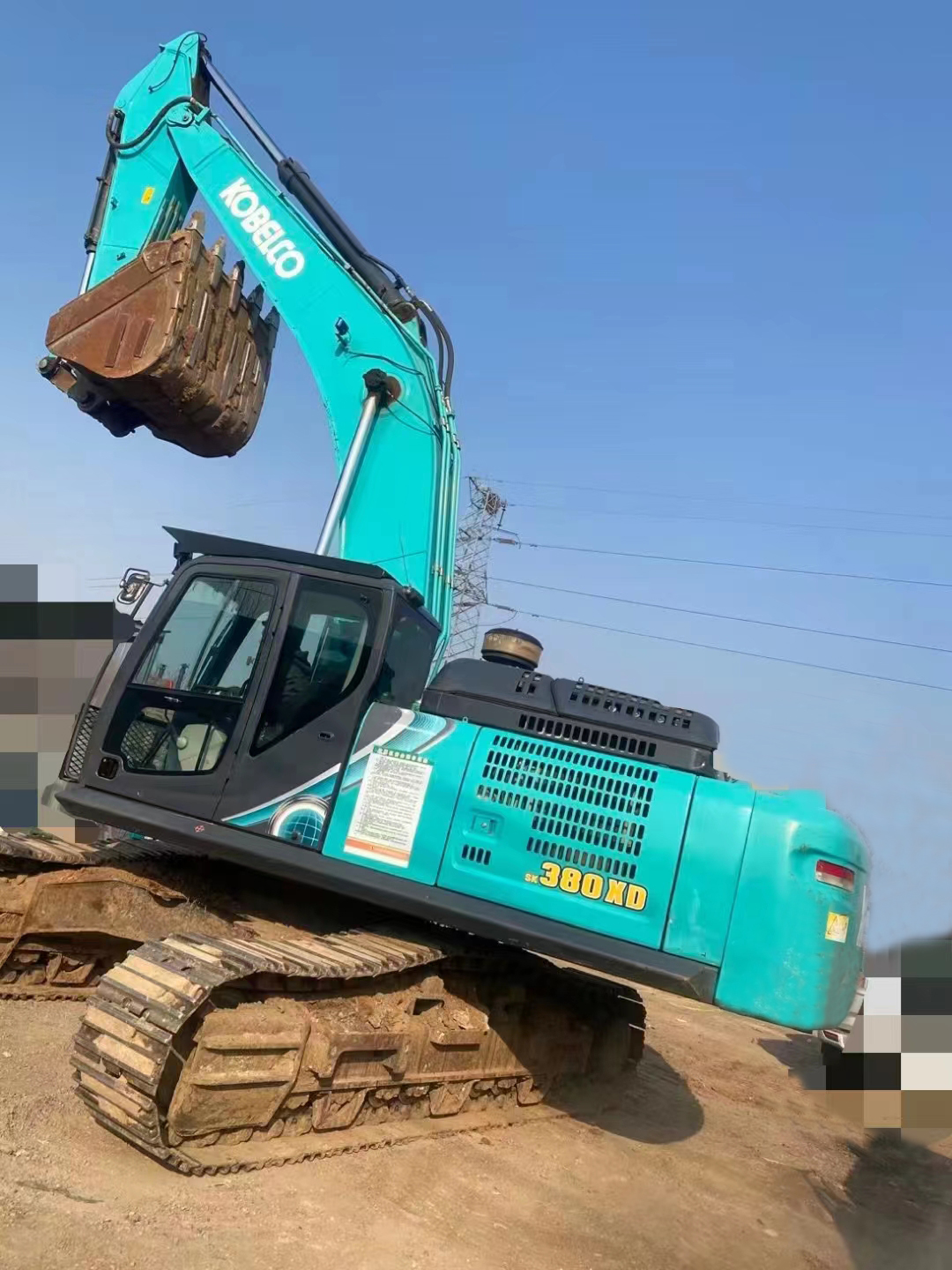 KOBELCO SK380 Used Excavation Excavator Equipment Second Hand ...