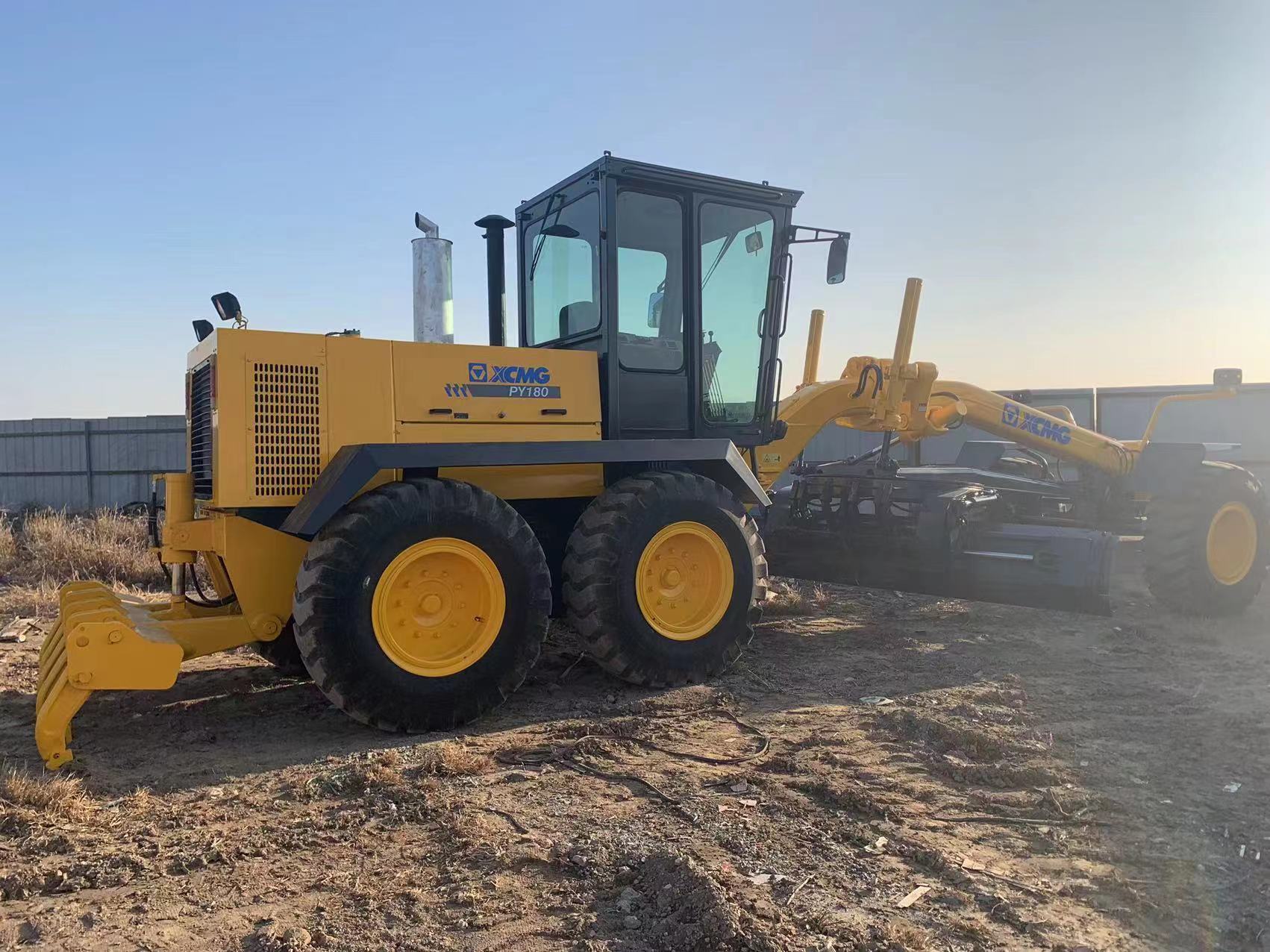 XCMG Used Grader Machine PY180 Motor Grader, MACHMALL