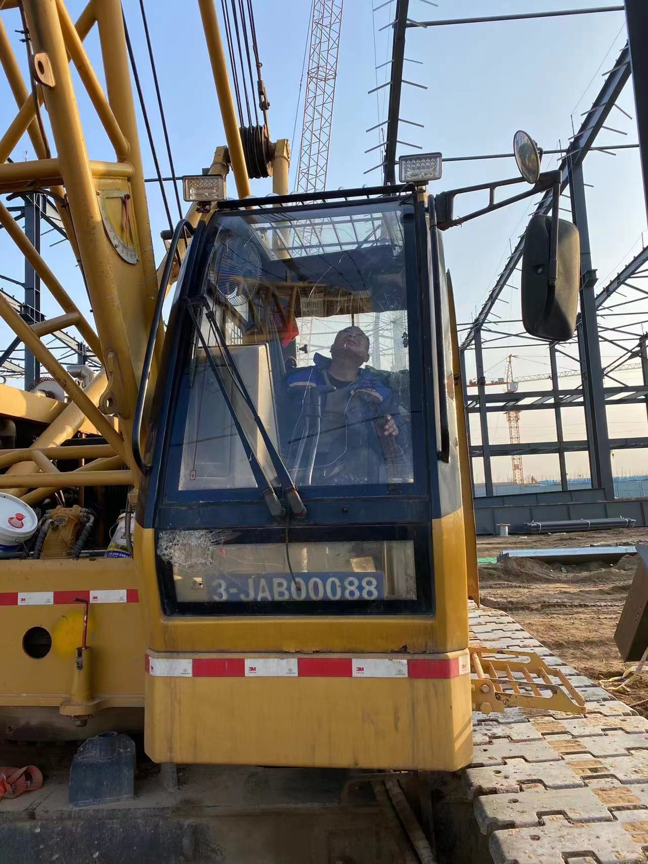 XCMG official used 55 ton mini crawler crane machine XGC55, MACHMALL