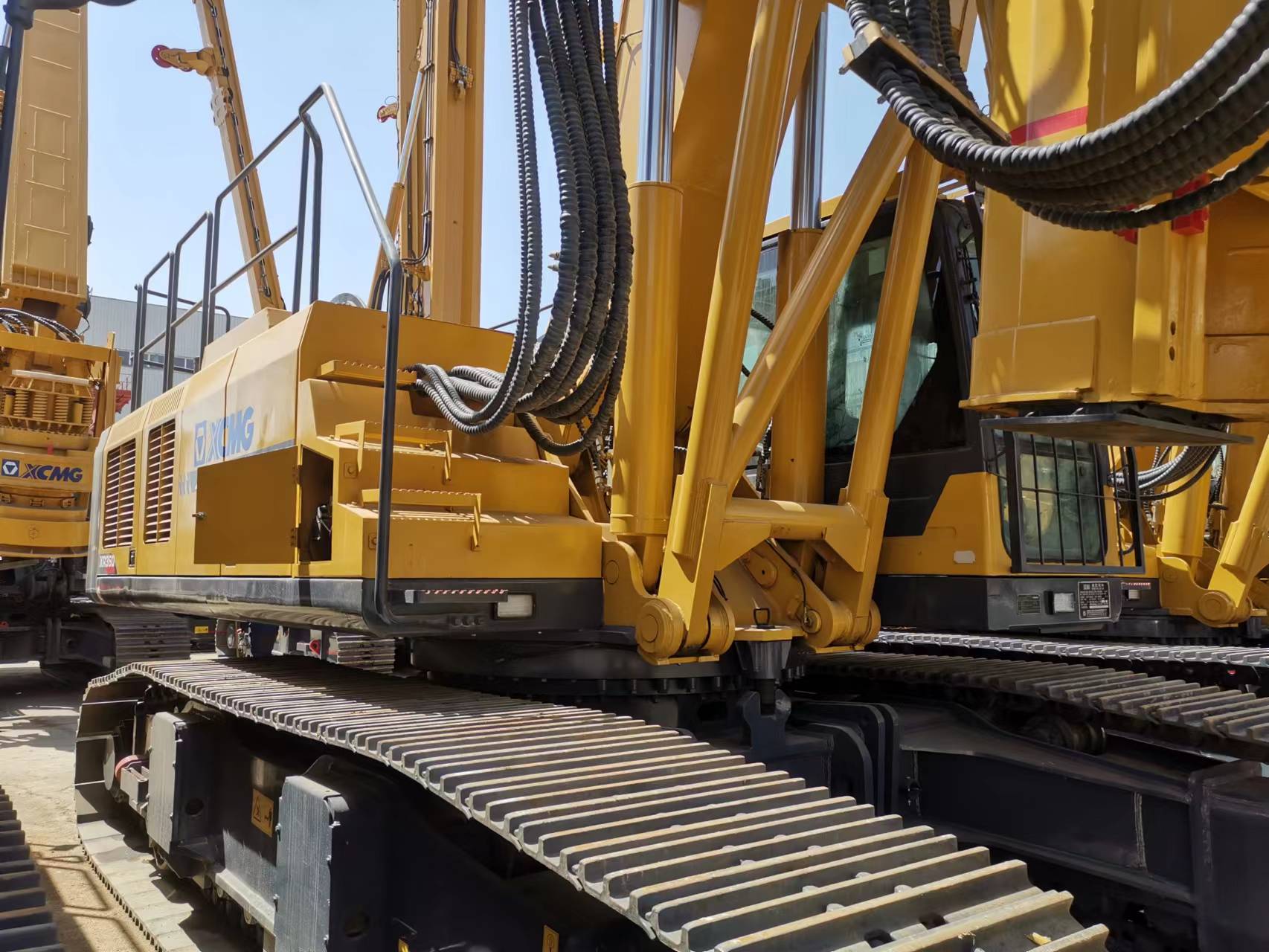 XCMG Used Hydraulic Piling Driver XR280D 88m Depth China Rotary ...