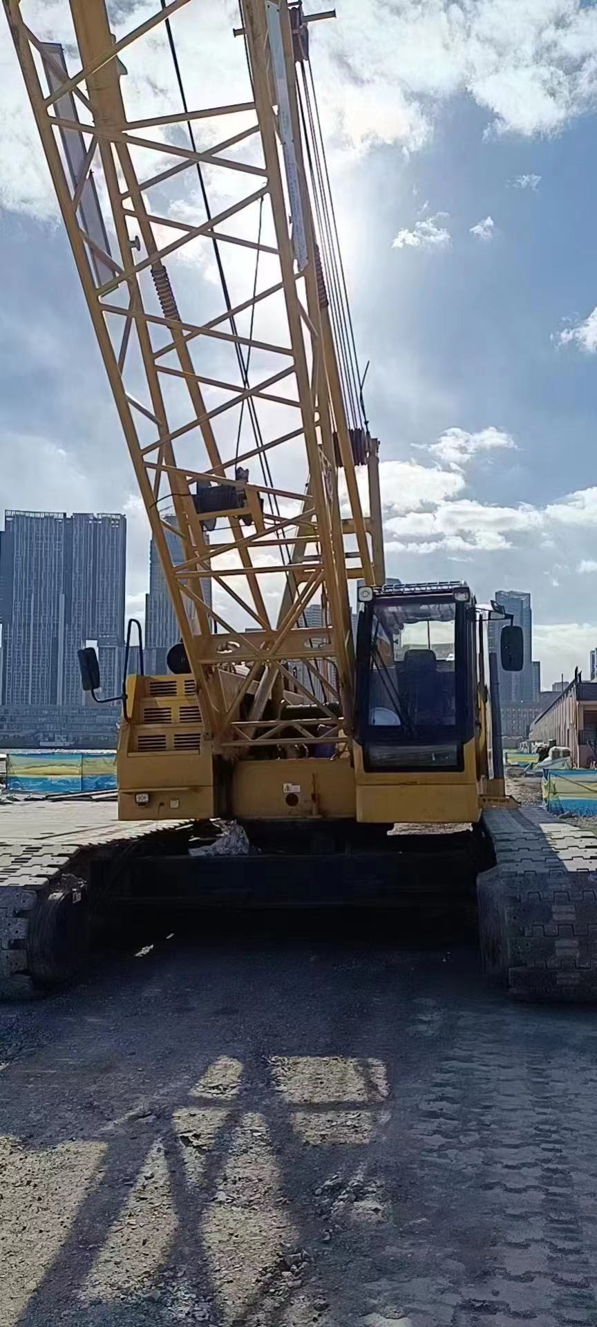 XCMG construction machinary used crawler crane 75 ton XGC75 for sale ...