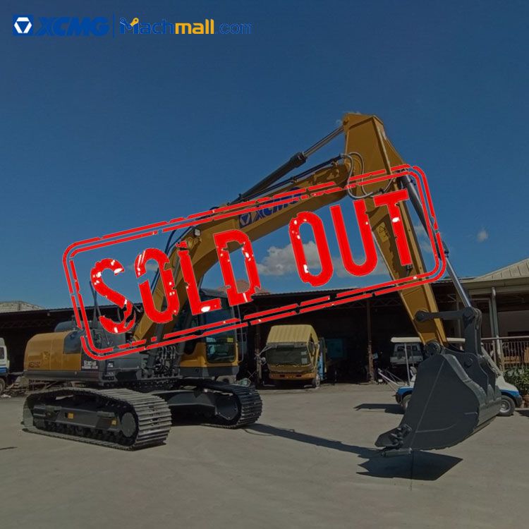 XCMG used 21 ton hydraulic crawler excavator XE215C price, MACHMALL