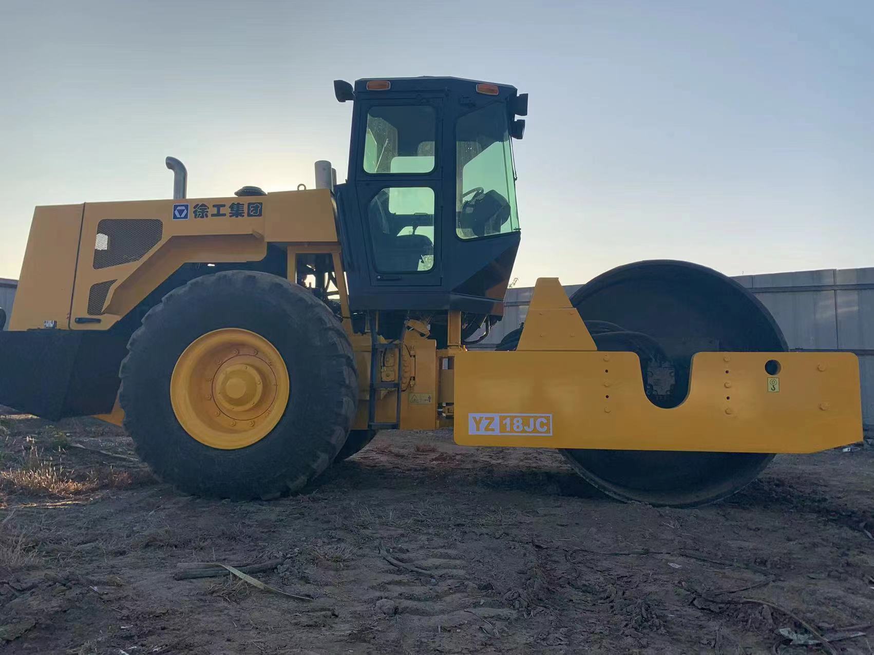 XCMG Used YZ18JC compactors single drum vibration road roller in good ...