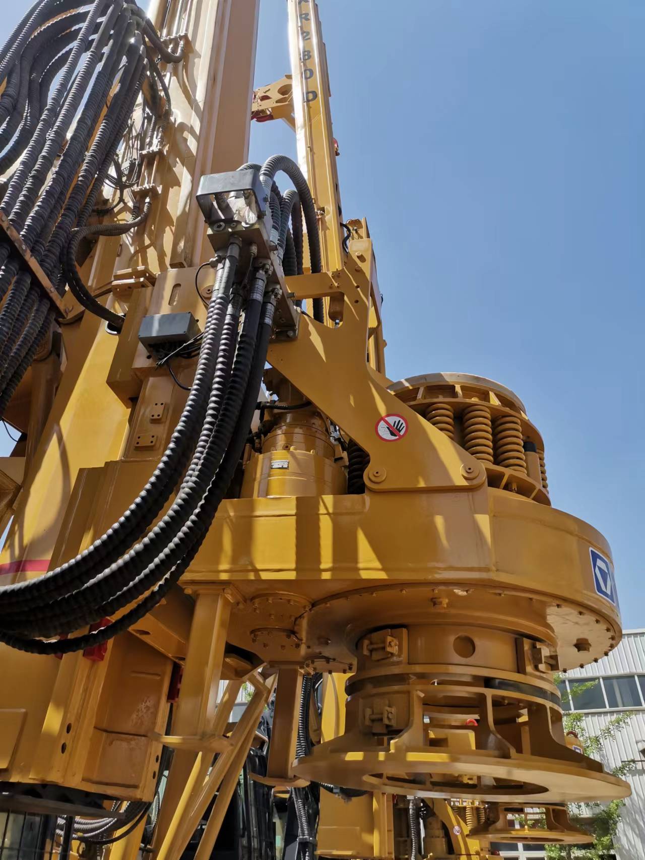 XCMG Used Hydraulic Piling Driver XR280D 88m Depth China Rotary ...