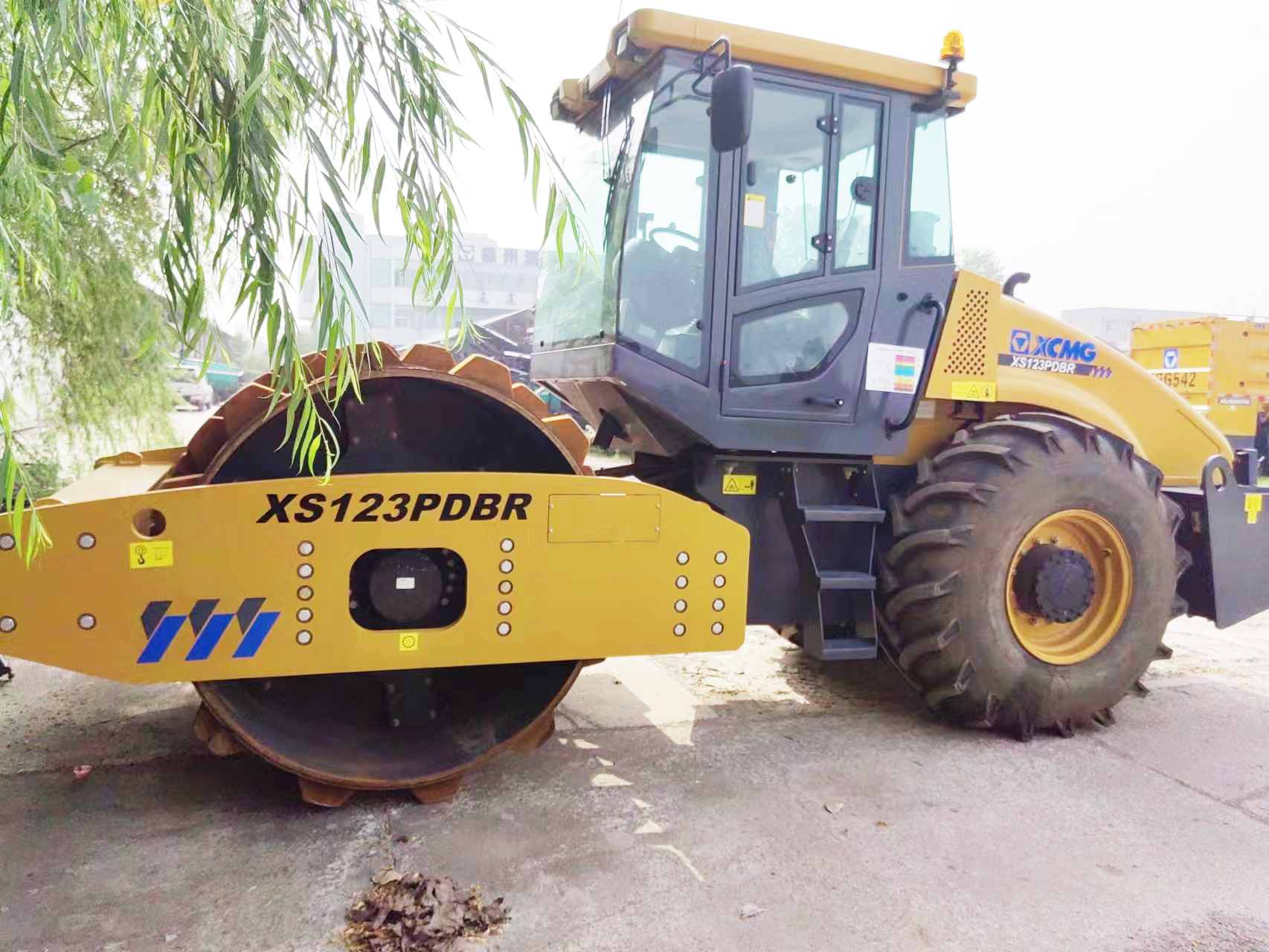 XCMG OEM manufacturer XS123PD Road Roller Used Compactor 12 Ton, MACHMALL