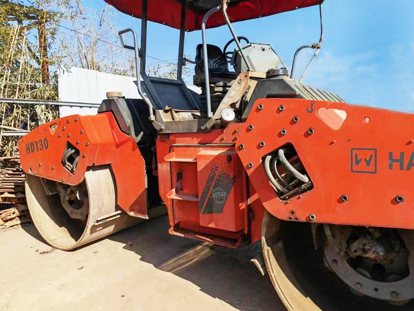 HAMM HD130 Used Used Soil Compactor Roller Asphalt Compactor For Sale ...