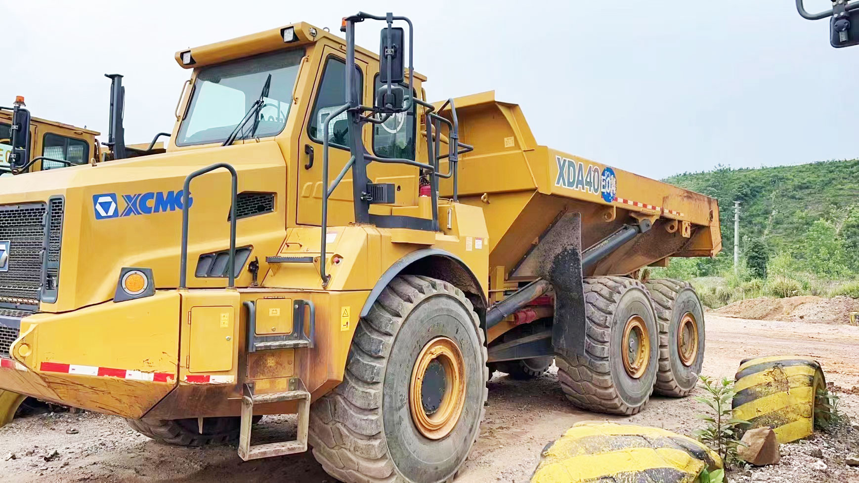 XCMG OEM Used Articulated Dump Truck XDA40 40ton Mining Truck for sale, MACHMALL