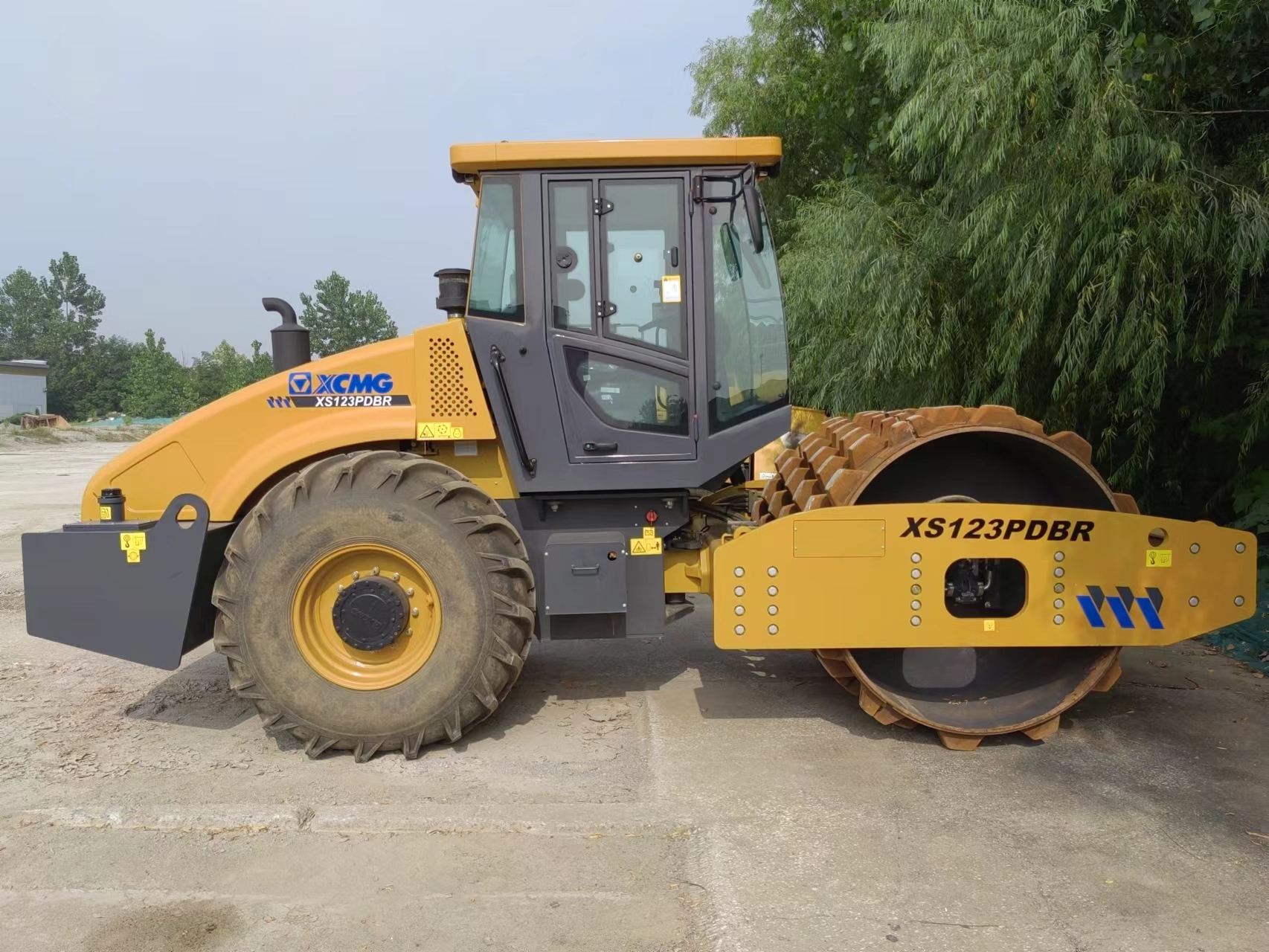 XCMG OEM manufacturer XS123PD Road Roller Used Compactor 12 Ton, MACHMALL