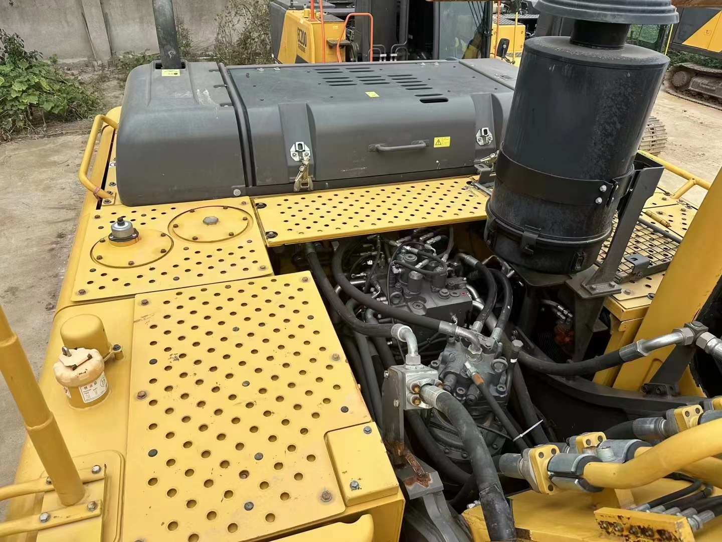 SDLG E6360F Used Excavator Machine 35t bagger digger big size Hydraulic ...