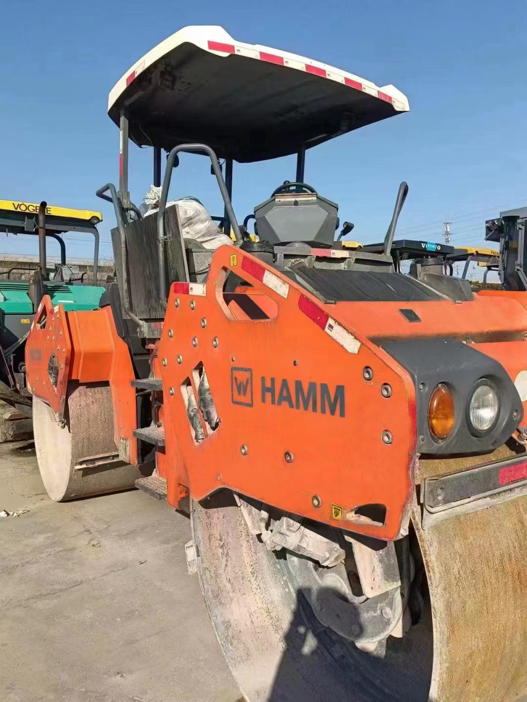 HAMM HD138 Used Roller Vibratory Soil Compactor Asphalt Paving Rollers ...