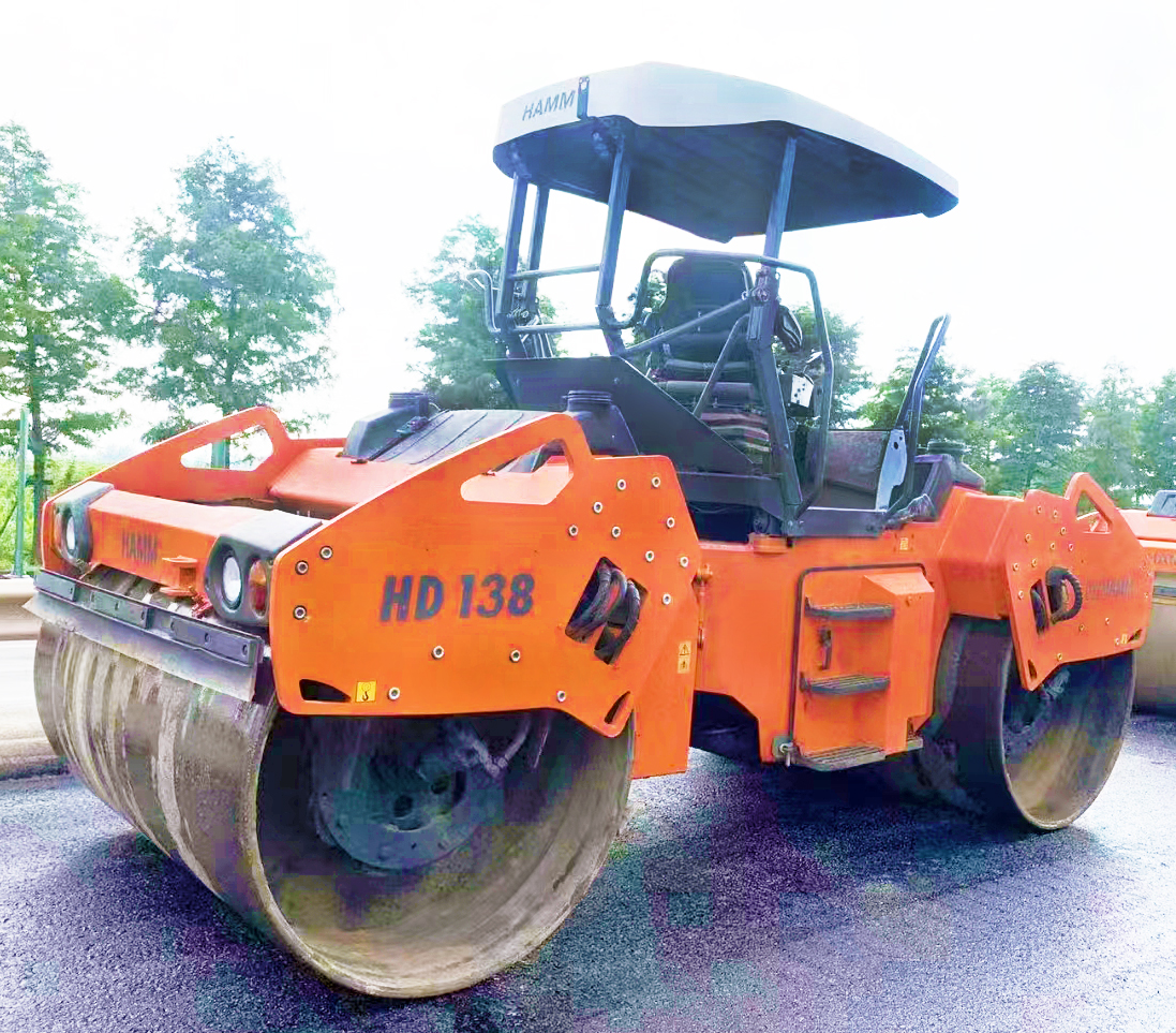 HAMM HD138 Used Double Drum Roller Soil Compactors For Sale, MACHMALL