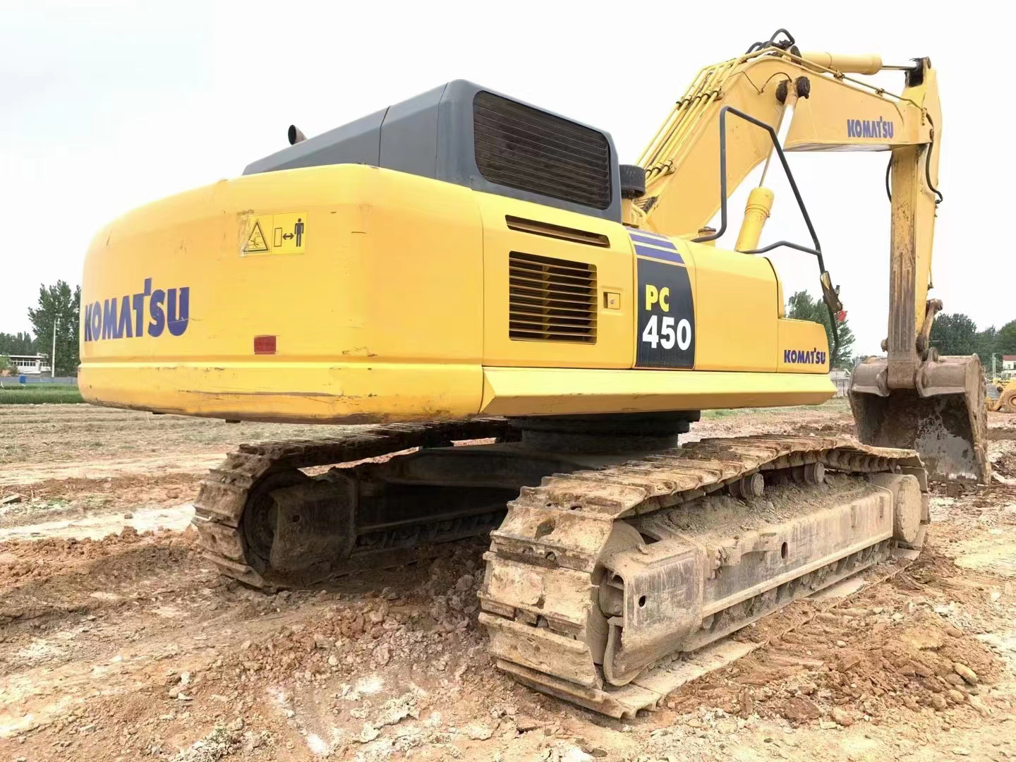 Komatsu pc450 used excavator big Mining digger 45ton for sale, MACHMALL