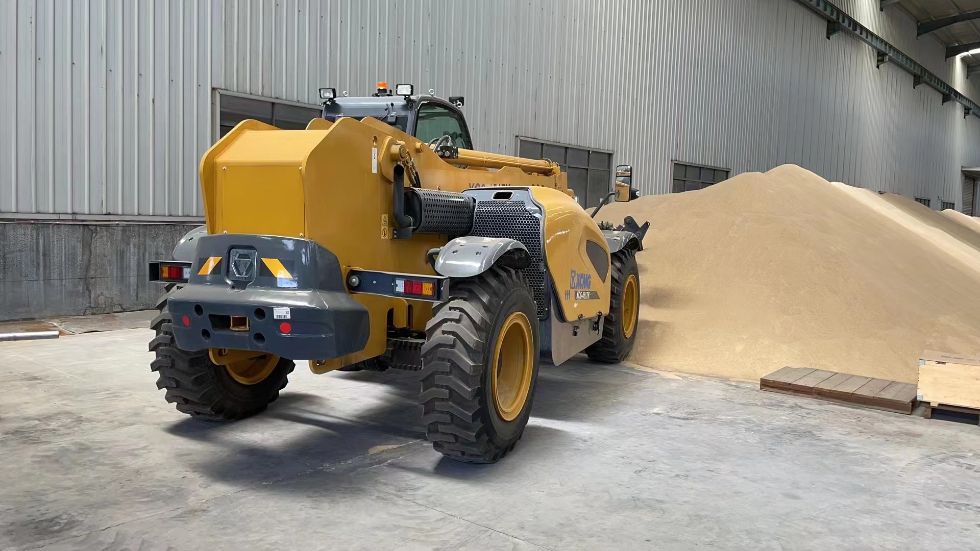 XCMG official 2021 year second hand telescopic forklift loader 4.5 ton ...