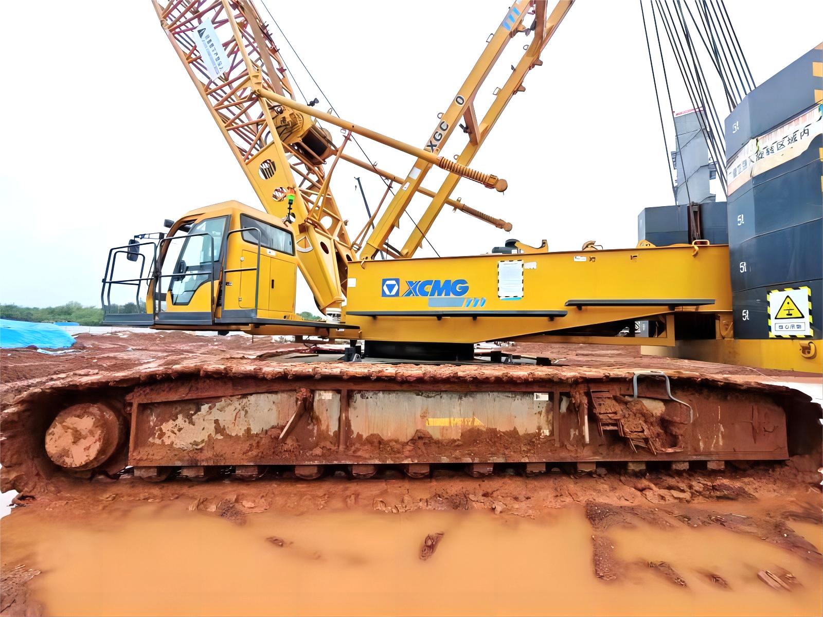 XCMG Official Used 180 ton Crawler Crane XGC180 for sale, MACHMALL