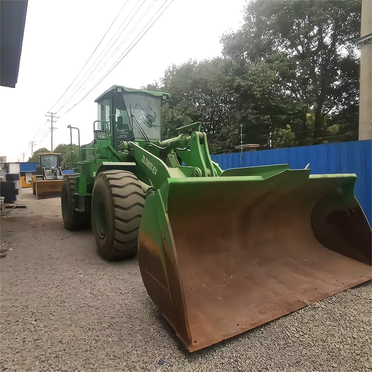 XCMG Official 5 Ton Electric Wheel Loader Small Farm Tractor Front ...