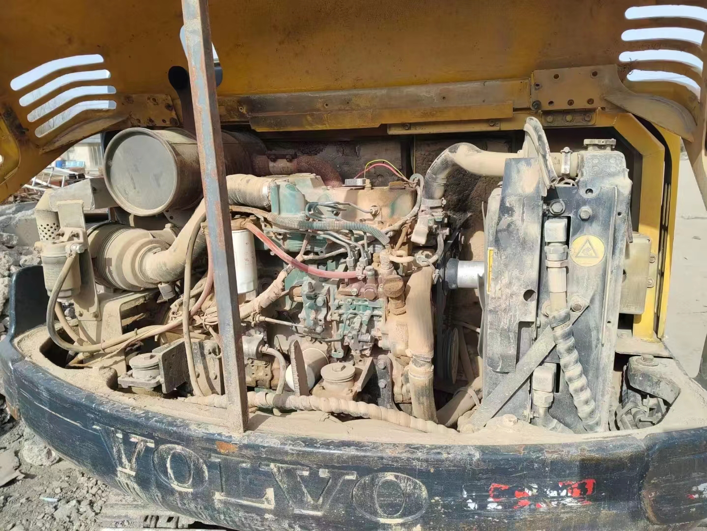 VOLVO EC55 2015 Used Mini Excavators Mini Hydraulic Excavator Cheap, MACHMALL