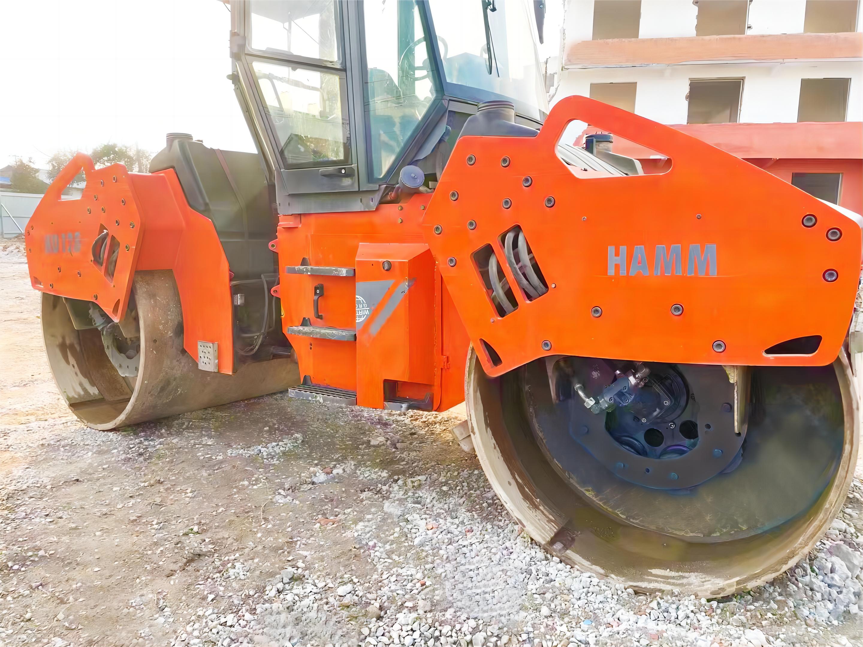 HAMM HD128 Used Compactor Roller Vibrating Roller Compactors, MACHMALL
