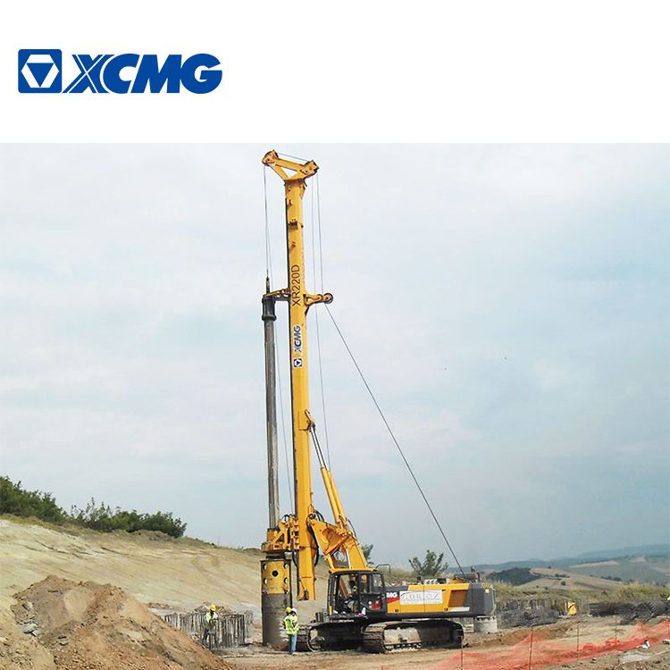 XCMG original manufacturer used XR220D Rotary Drilling Rig, MACHMALL