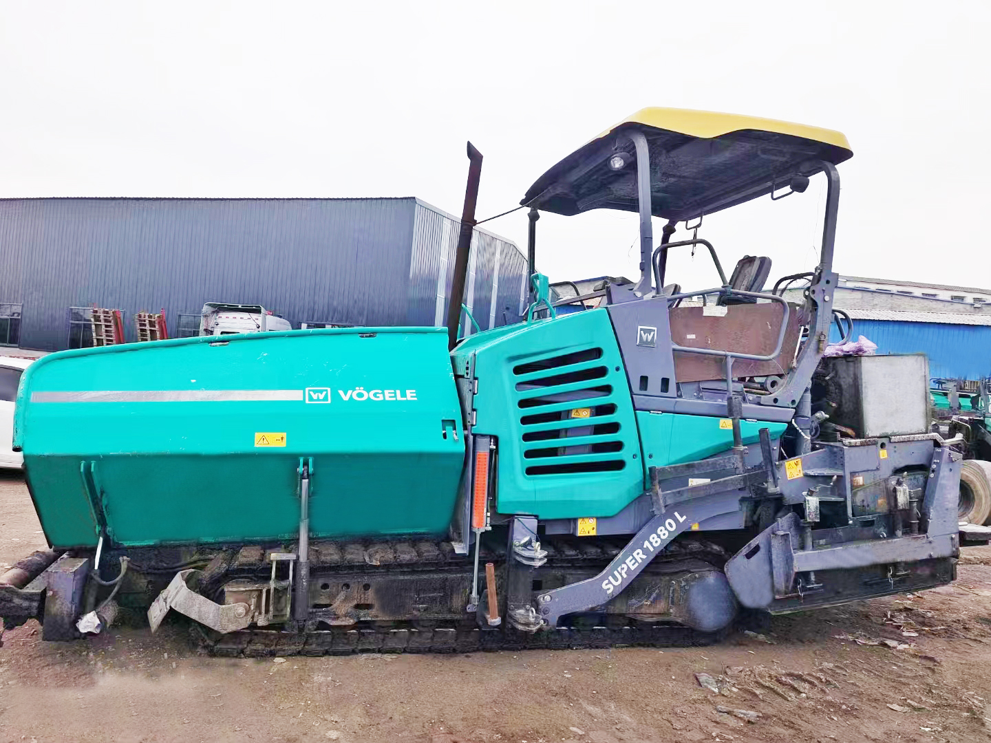VOGELE S1880 Asphalt Paver Machine Used For Sale, MACHMALL