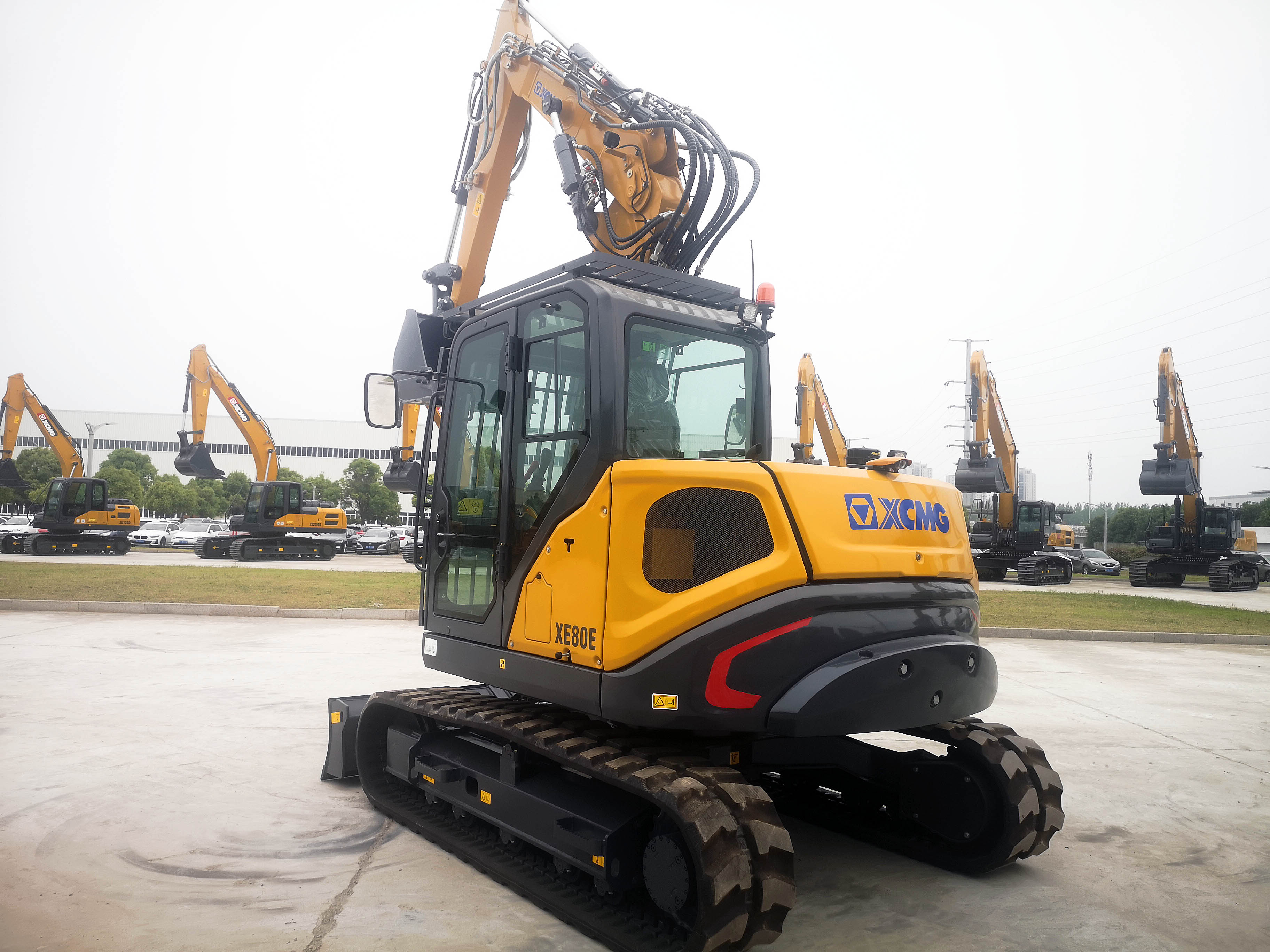 XCMG 8t XE80 Small Used Excavator For Sale, MACHMALL