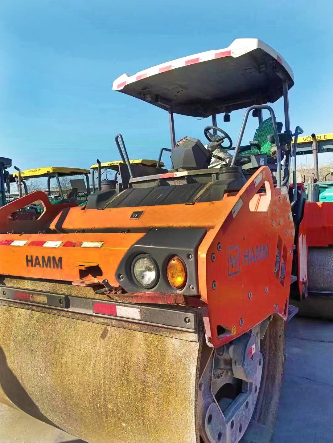 HAMM HD138 Used Roller Vibratory Soil Compactor Asphalt Paving Rollers ...