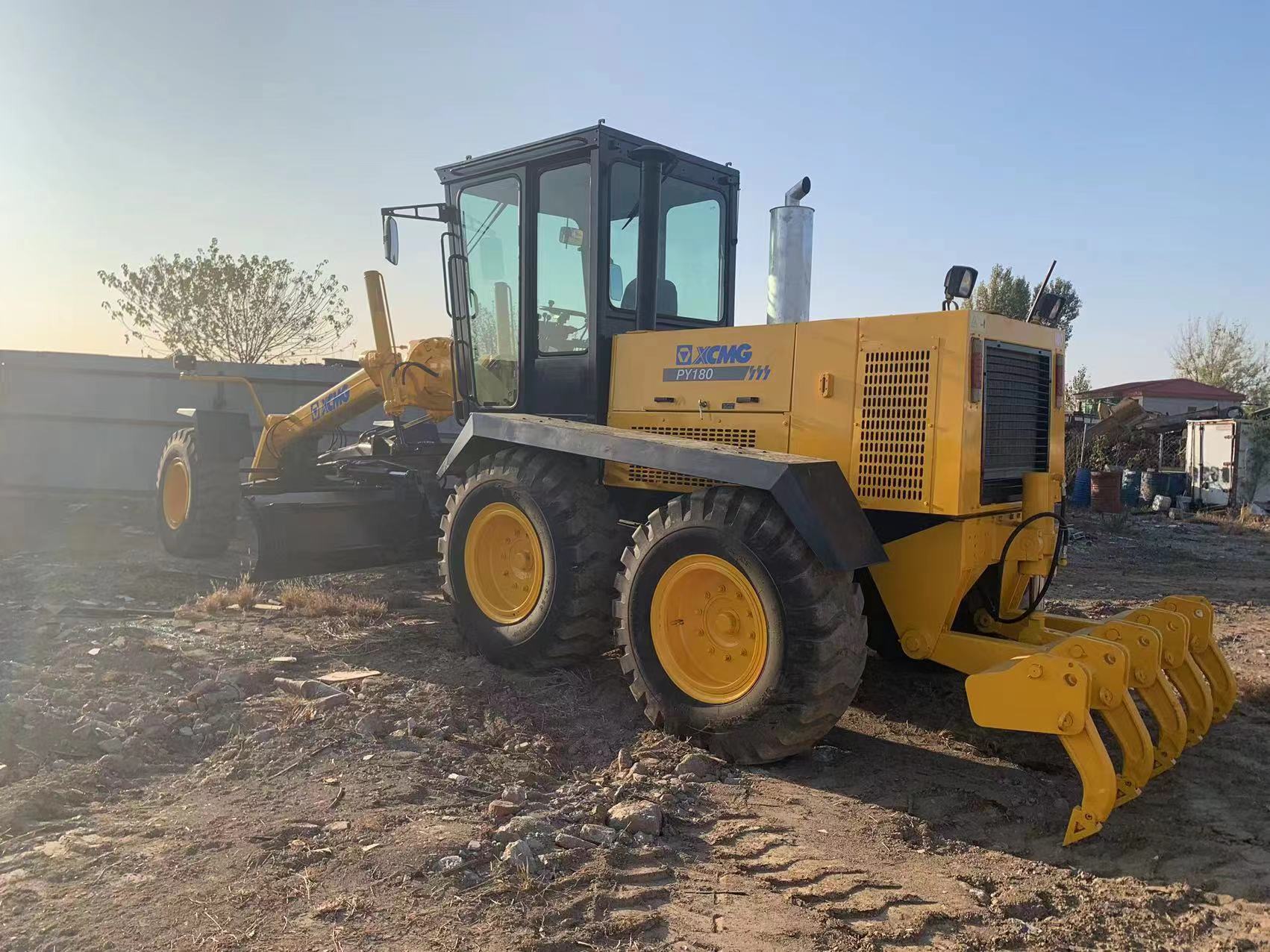 XCMG Used Grader Machine PY180 Motor Grader, MACHMALL