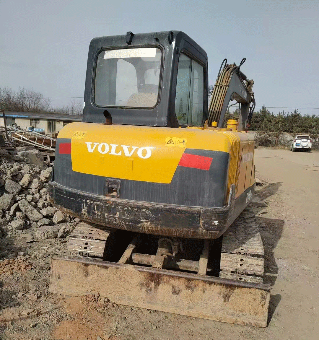 VOLVO EC55 2015 Used Mini Excavators Mini Hydraulic Excavator Cheap ...