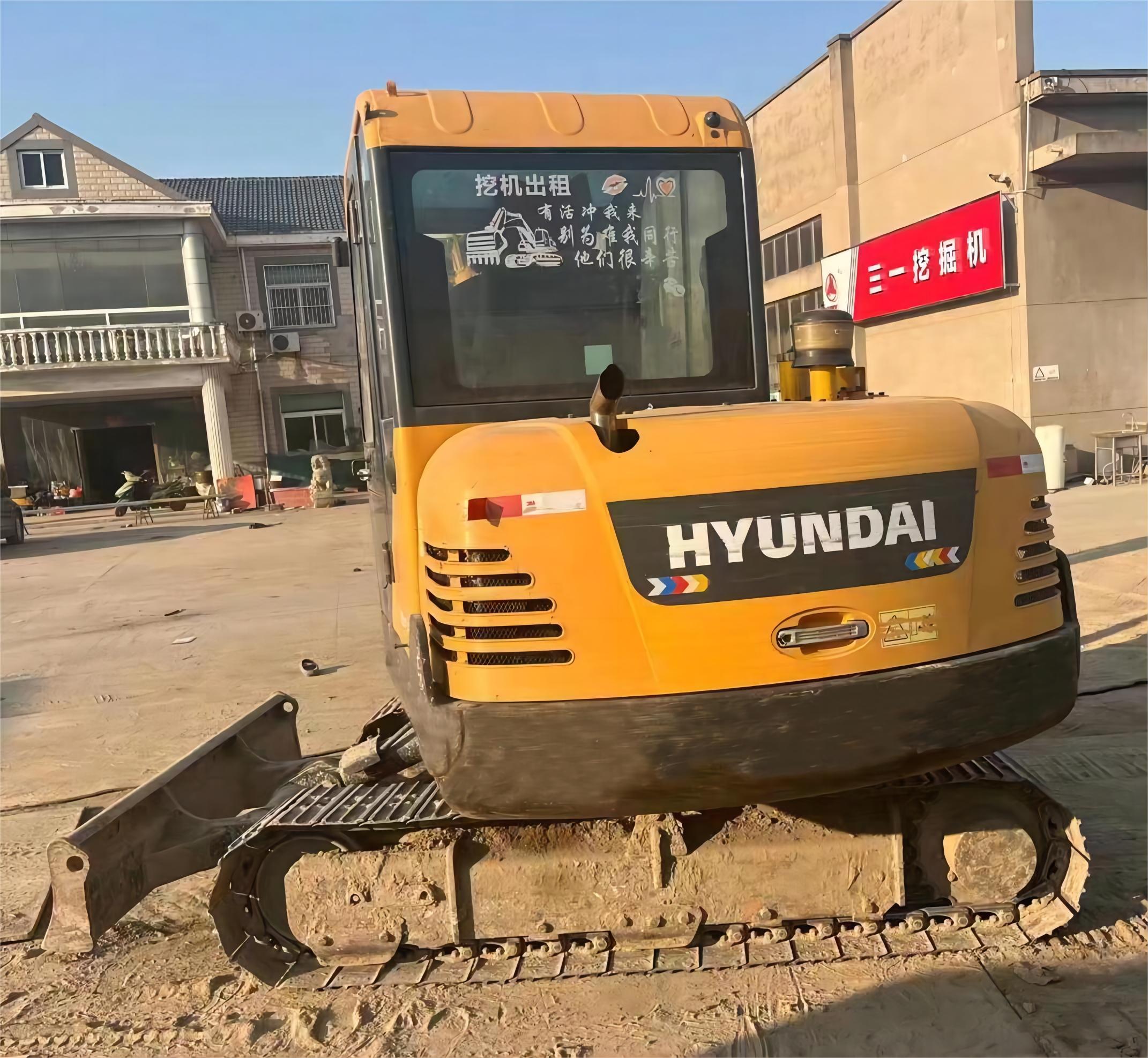 HYUNDAI R60 2016 Mini Excavators Used Mini Excavator Prices For Sale ...