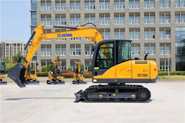 XCMG 7.5t XE75DA 2020 Used Small Excavator For Sale, MACHMALL
