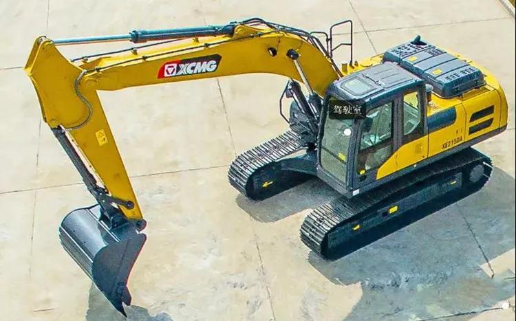 XCMG OEM manufacture used Crawler Excavator XE215DA, MACHMALL