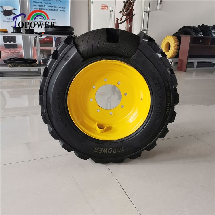 forklift solid rubber tire with rim 6.00-9 7.50-20 8.25-15 300-15, MACHMALL